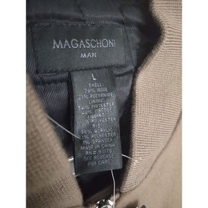 Magaschoni | Jackets & Coats | Magaschoni Man Wool Blend Bomber Jacket ...